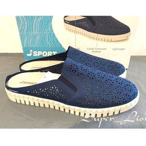 JSport by Jambu | Shoes | Jsport Womens Lightweight Slip On Floral Mule ...